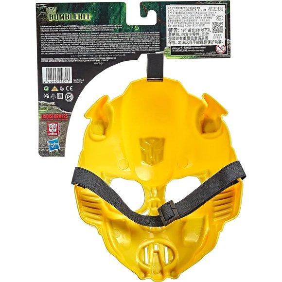 Costumes | Kids Plastic Rise Of The Beasts Movie Bumblebee Roleplay ...